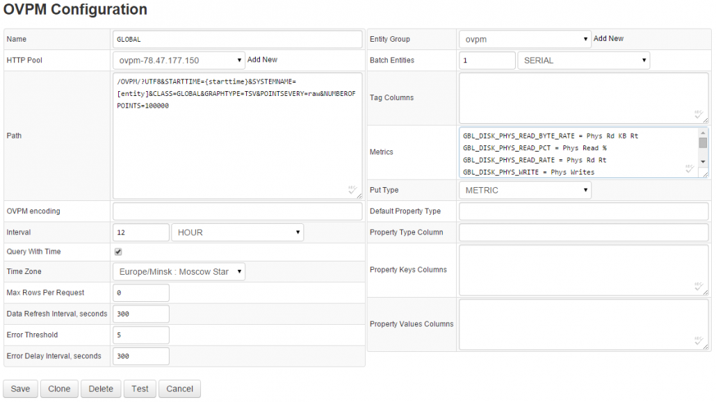 Hp Openview Performance Manager Axibase